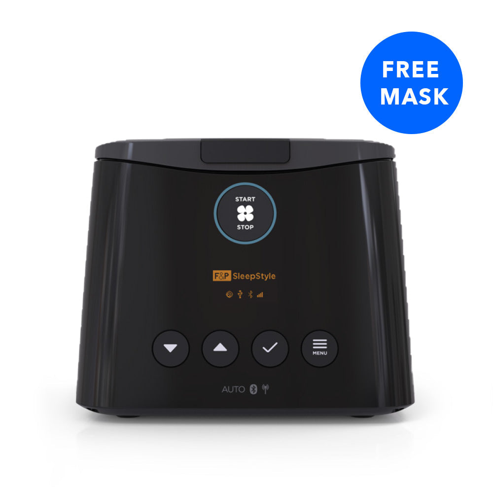 Fisher and Paykel SleepStyle Automatic CPAP Machine Package